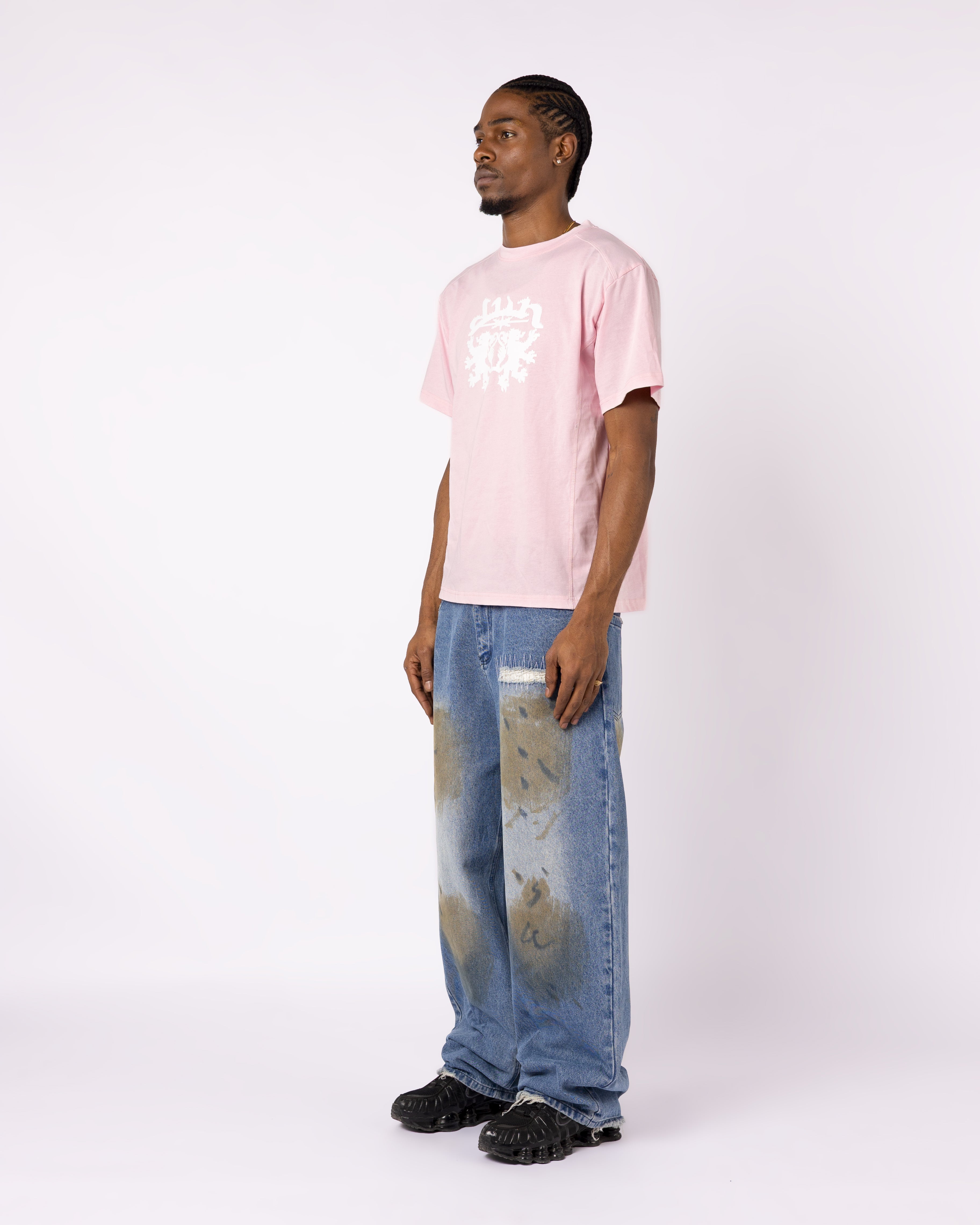 DivinByDivin | Pink Tech T-Shirt