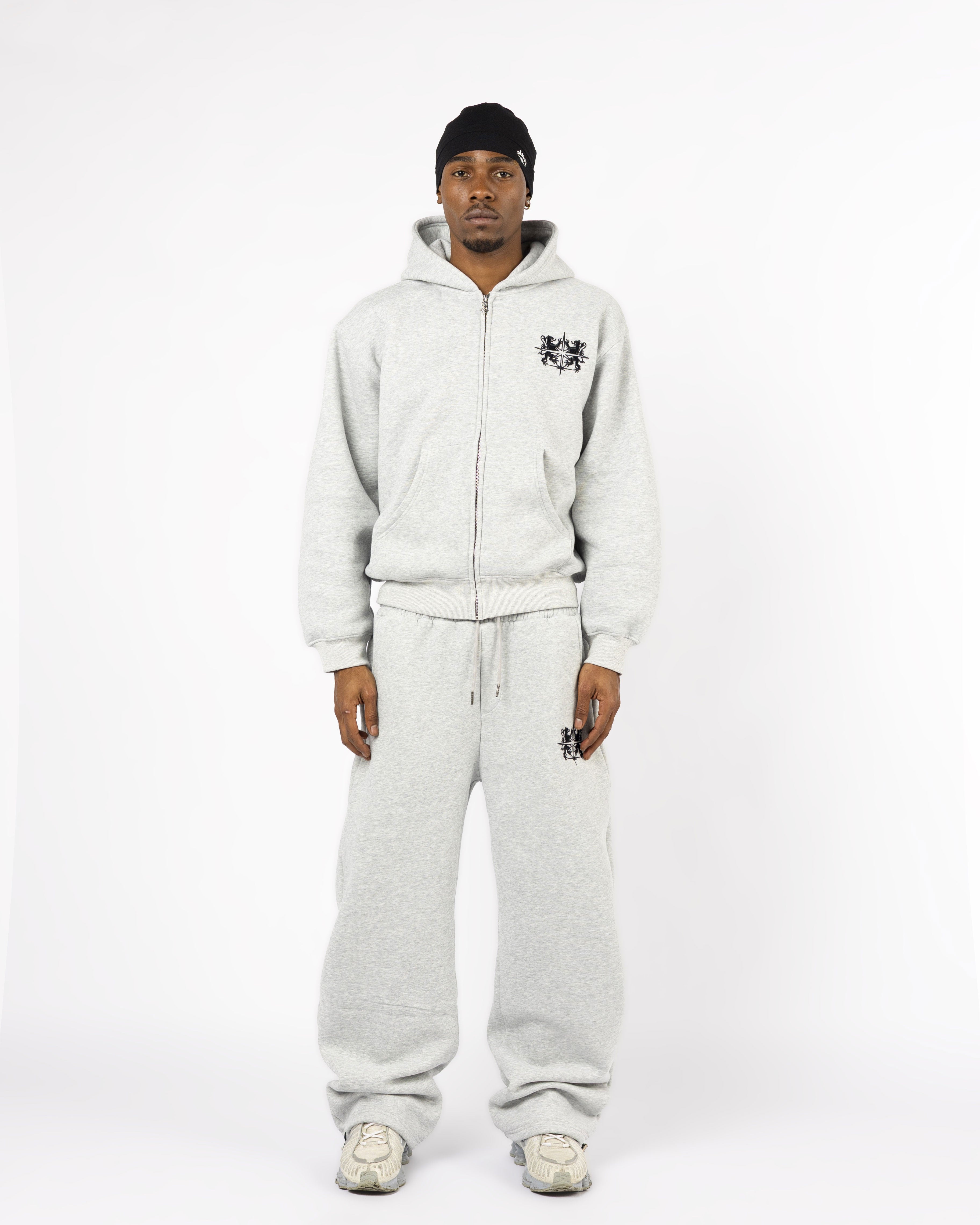 DivinByDivin | Grey Blason Zip